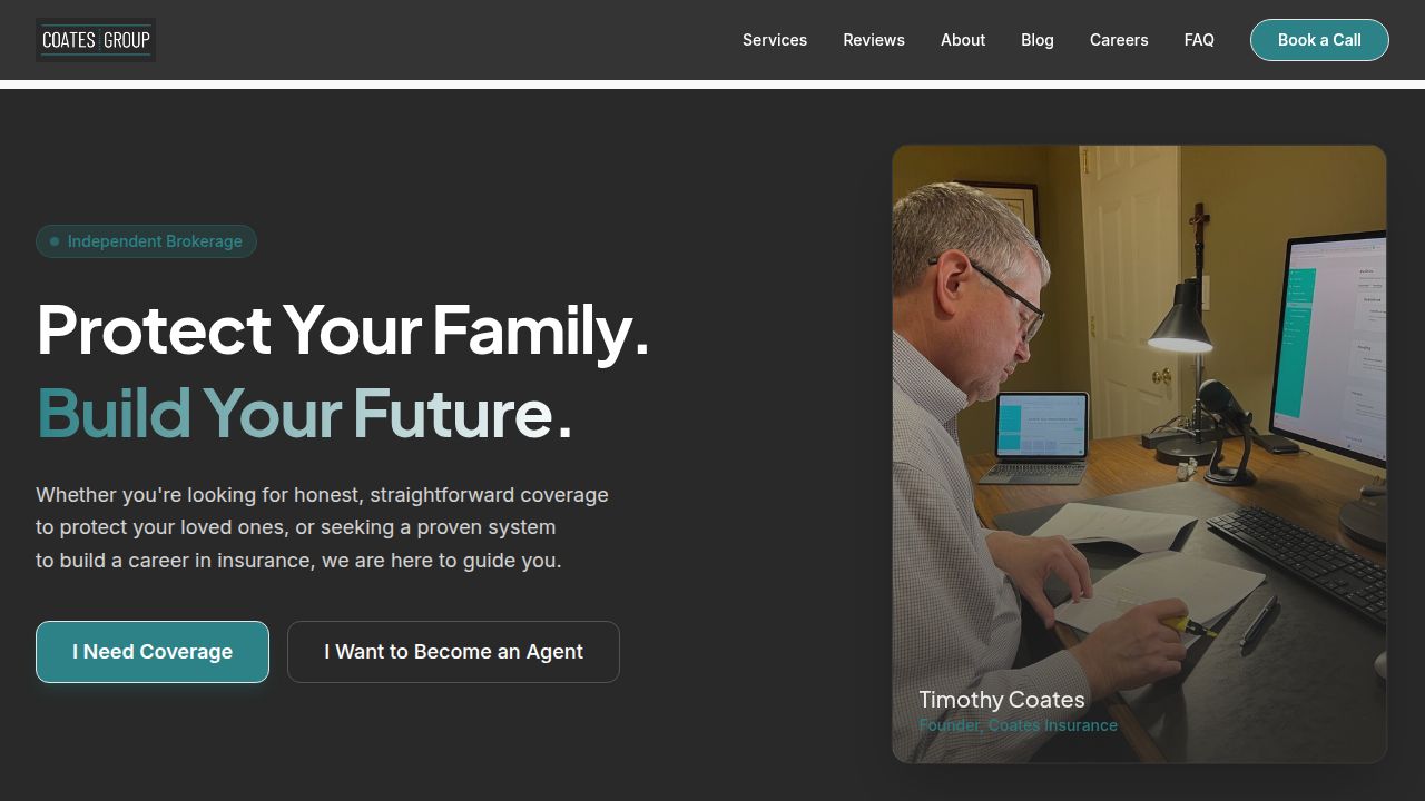 Life Insurance & Mortgage Protection | Coates Insurance